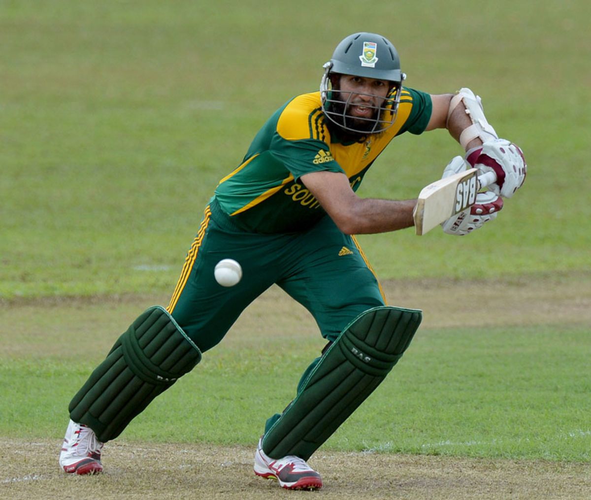 Hashim Amla guides the ball through the off side | ESPNcricinfo.com