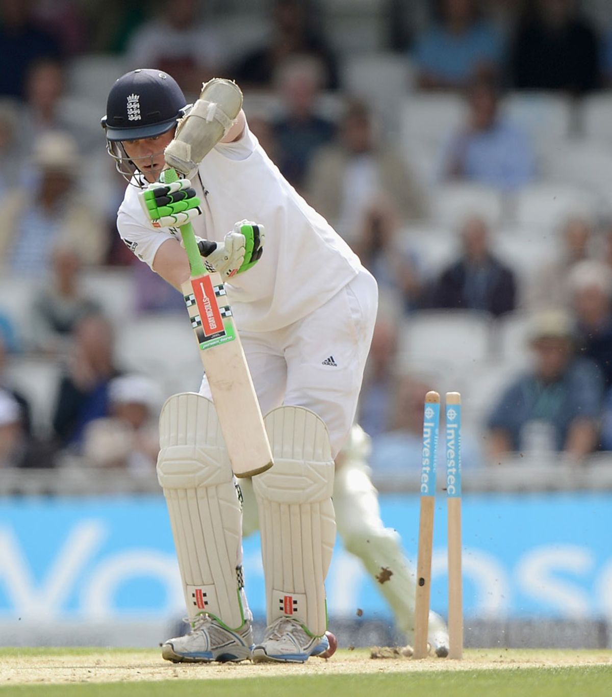 George Adams sends in a delivery | ESPNcricinfo.com