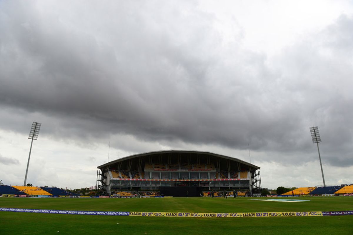 Dark clouds surround the Mahinda Rajapaksa International Cricket ...