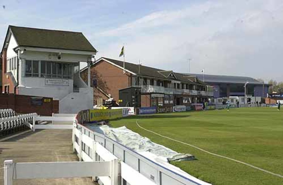 A view of the Pavilion at the ground at Derby | ESPNcricinfo.com