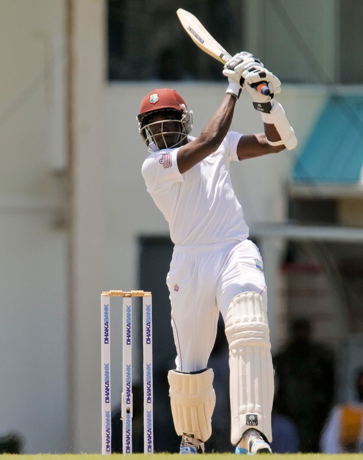 Shivnarine Chanderpaul takes a single | ESPNcricinfo.com Shivnarine Chanderpaul takes a single | ESPNcricinfo.com