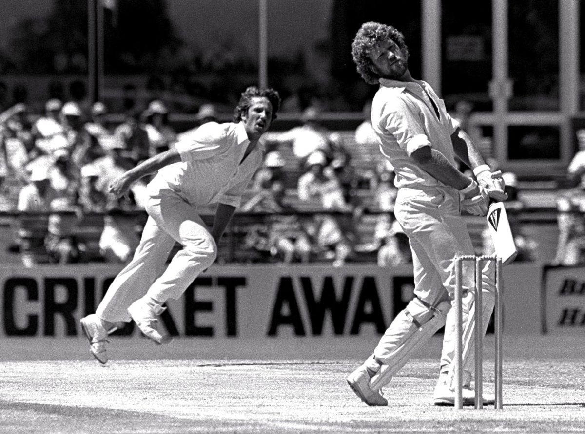 Tom Brooks gives Graeme Wood lbw to John Lever | ESPNcricinfo.com