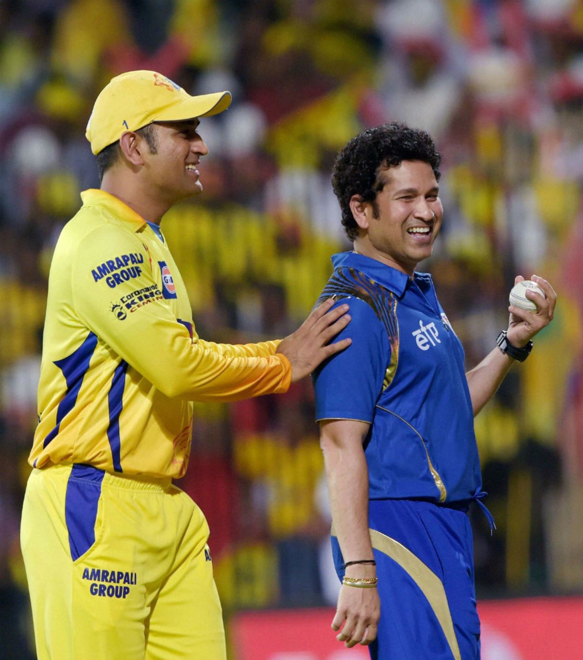 Yuvraj Singh And Sachin Tendulkar Share A Lighter Moment
