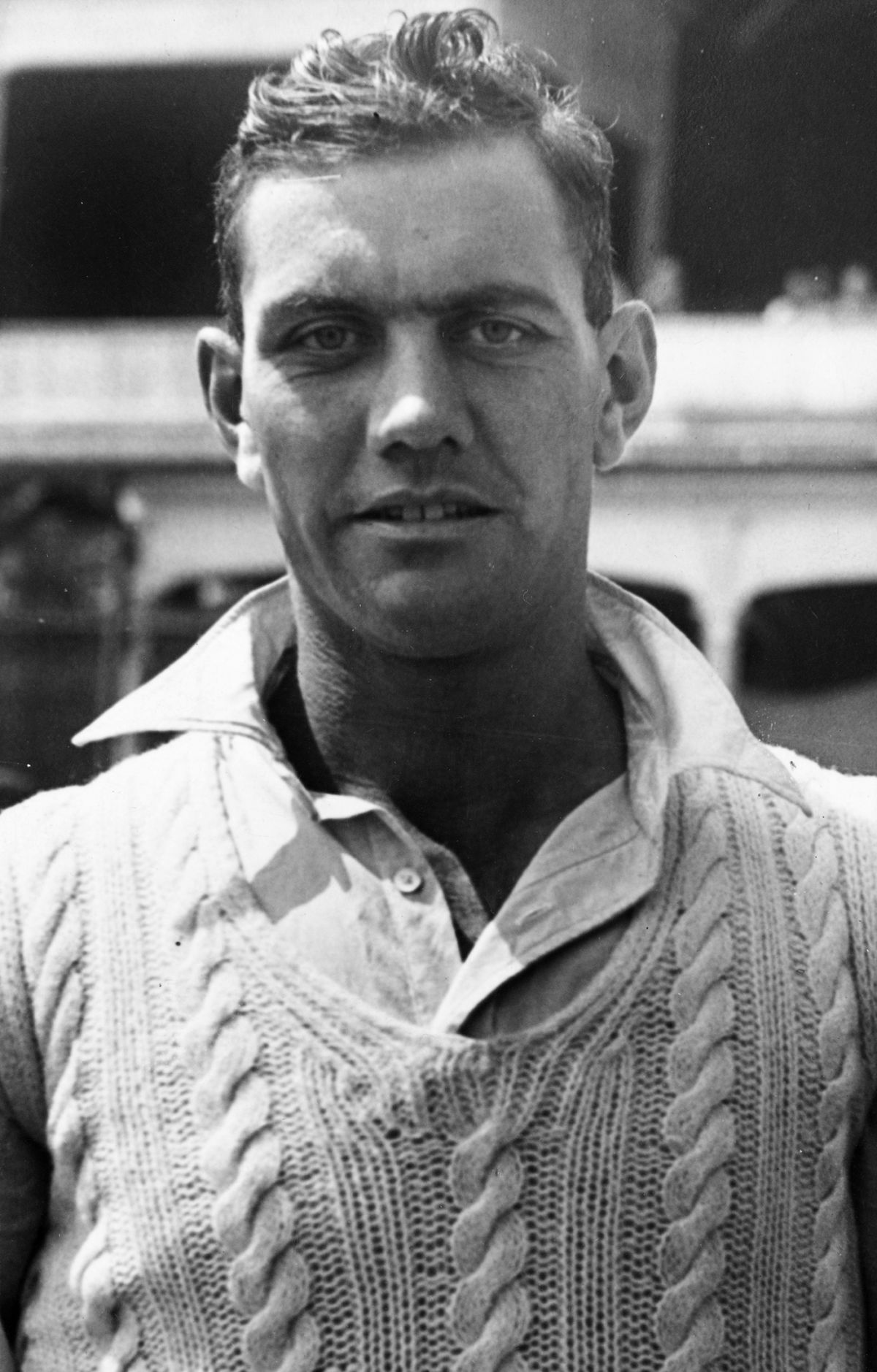 Gul Mohamed wrapped up against the cold | ESPNcricinfo.com