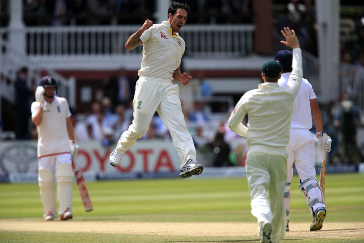 The players and umpires kept to the middle of the playing area after ...