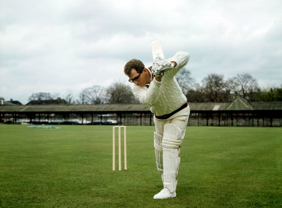 Steve Camacho in a batting pose at Lord's | ESPNcricinfo.com