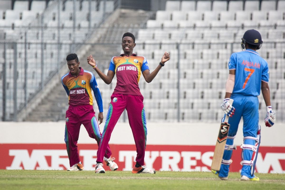 Shamar Springer brings out the chest roll after dismissing Armaan ...