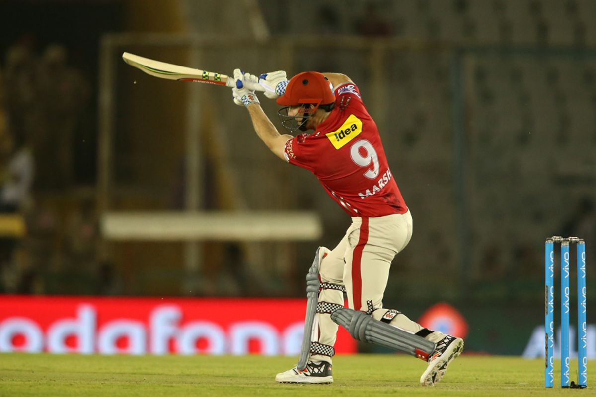 Manan Vohra drives through the off side | ESPNcricinfo.com