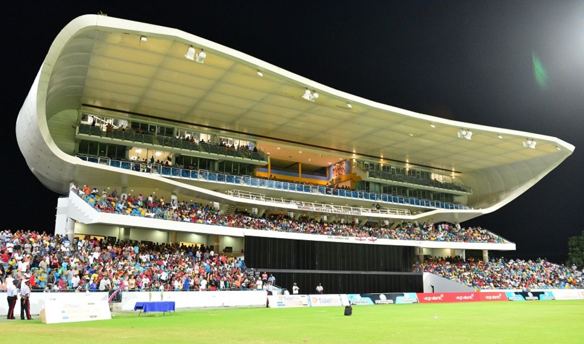 A view of the 3Ws stand at the Kensington Oval | ESPNcricinfo.com