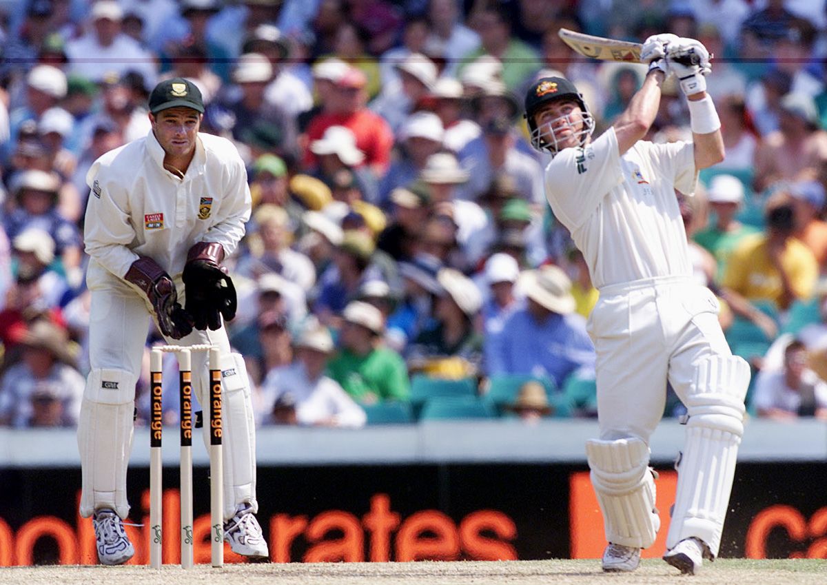 Matthew Hayden and Justin Langer have plenty to be happy about during ...