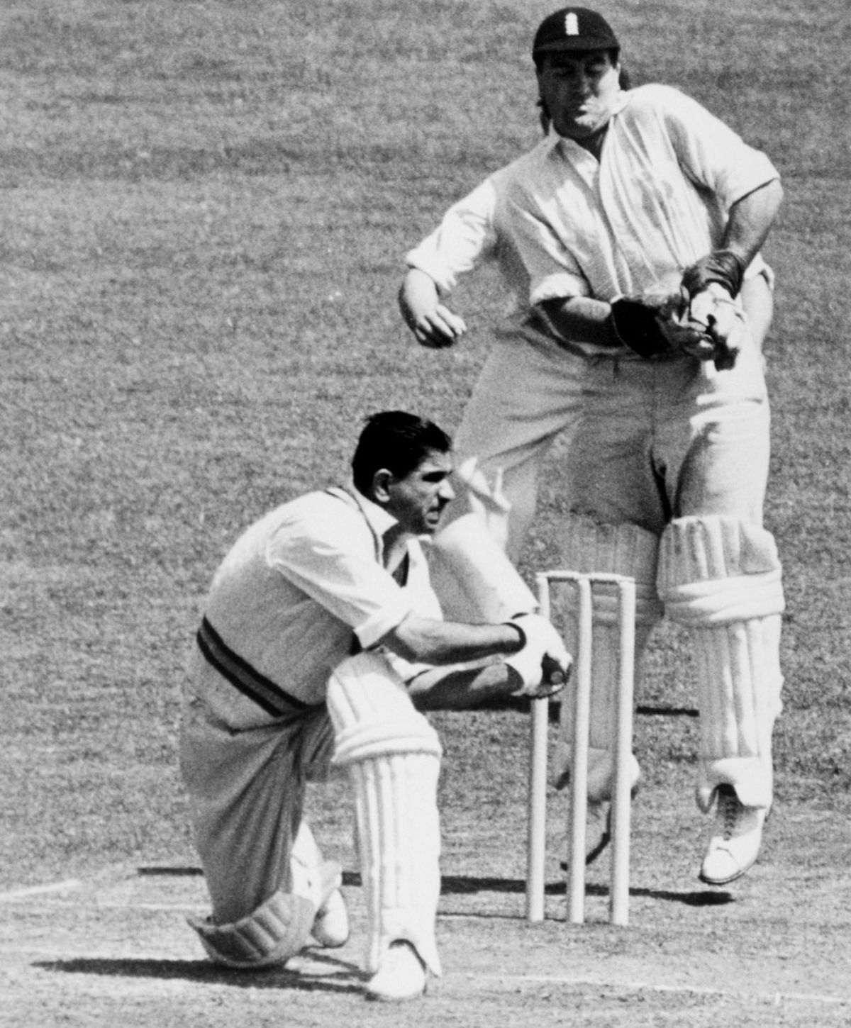 Vinoo Mankad sweeps on his way to 72 | ESPNcricinfo.com
