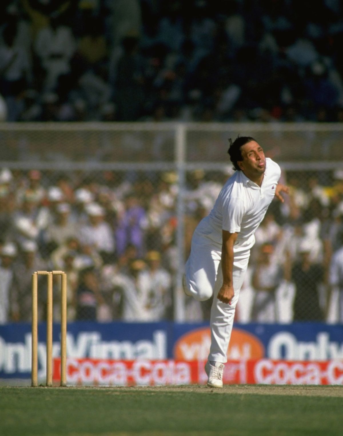 Navjot Sidhu bats in the 1987 World Cup | ESPNcricinfo.com