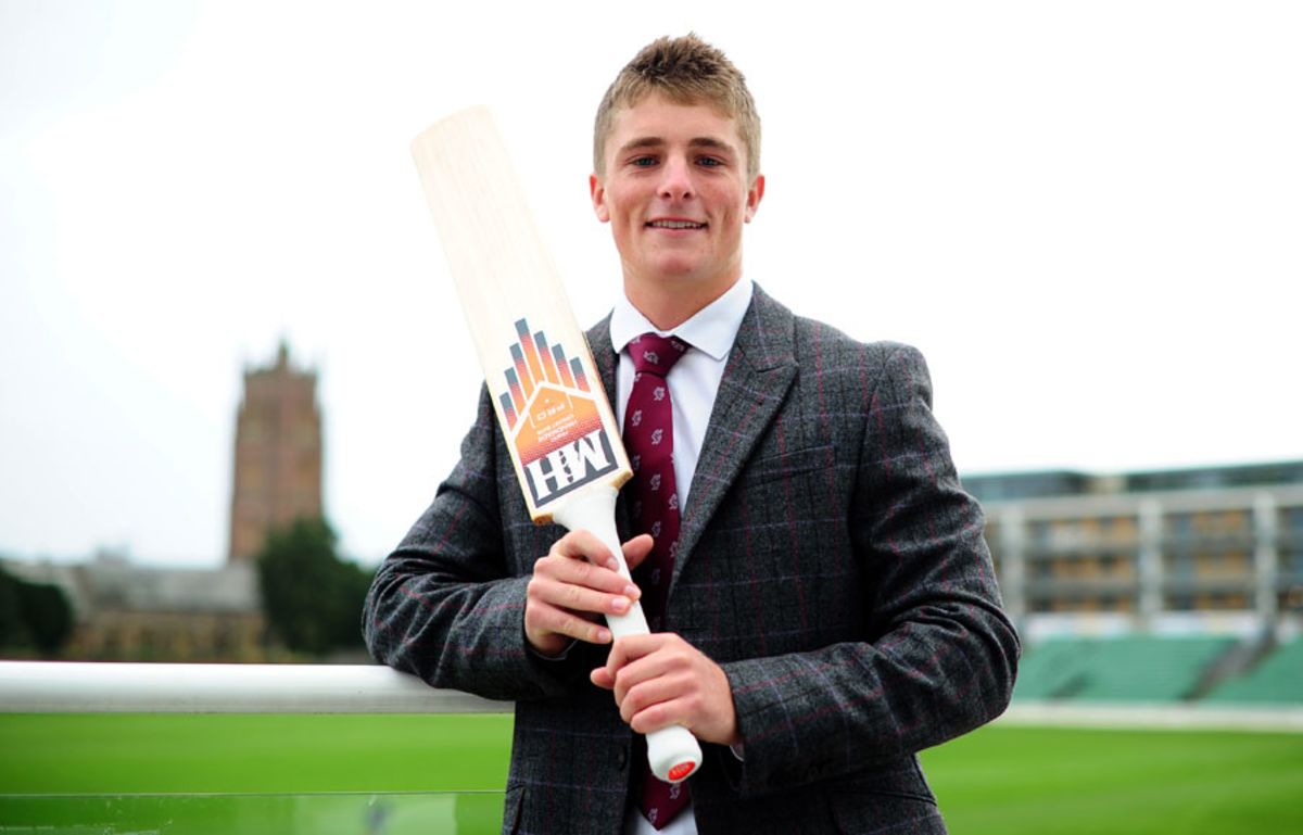 Tom Abell was unveiled as Somerset's new Championship captain ...