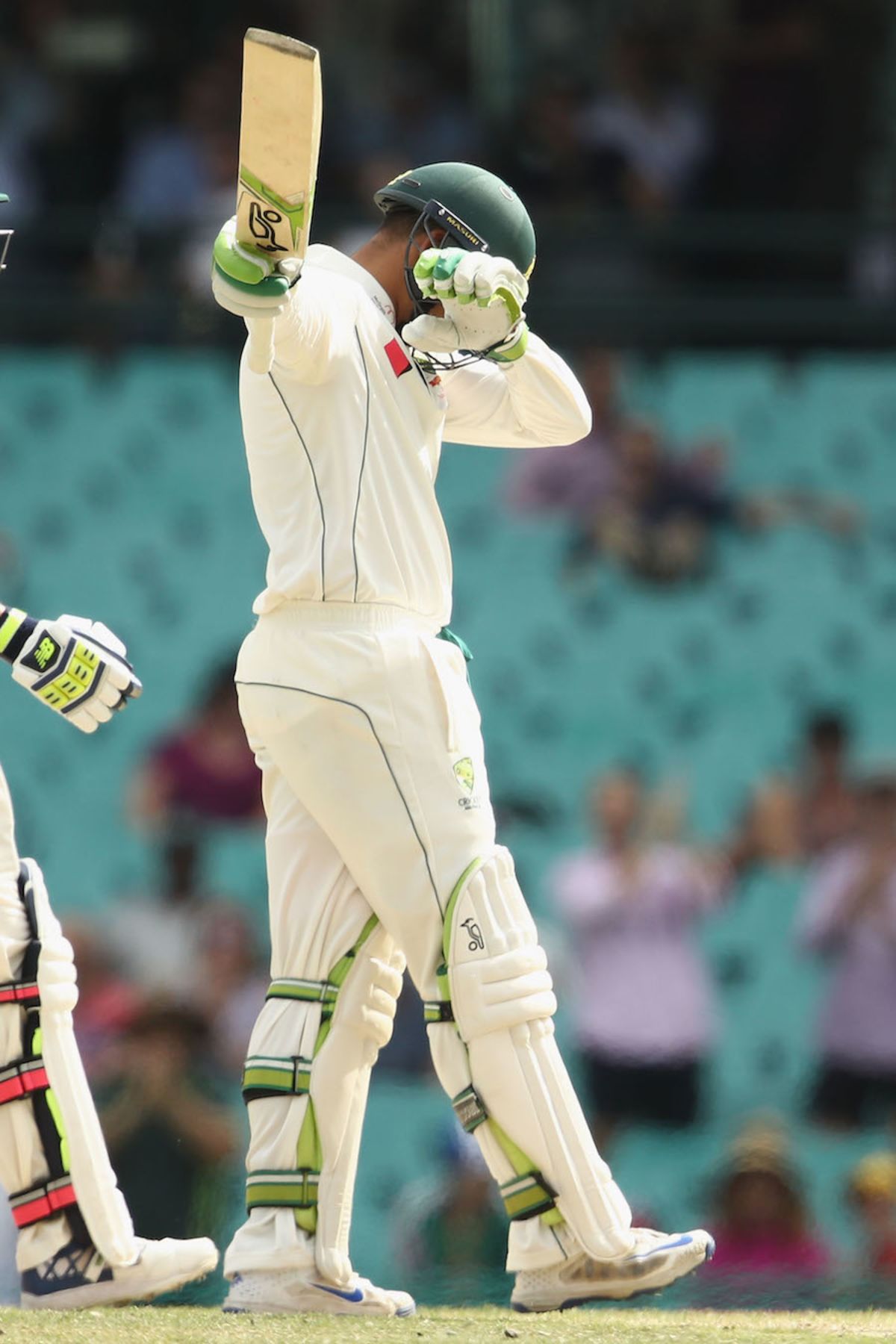 Usman Khawaja celebrated his half-century with a dab | ESPNcricinfo.com