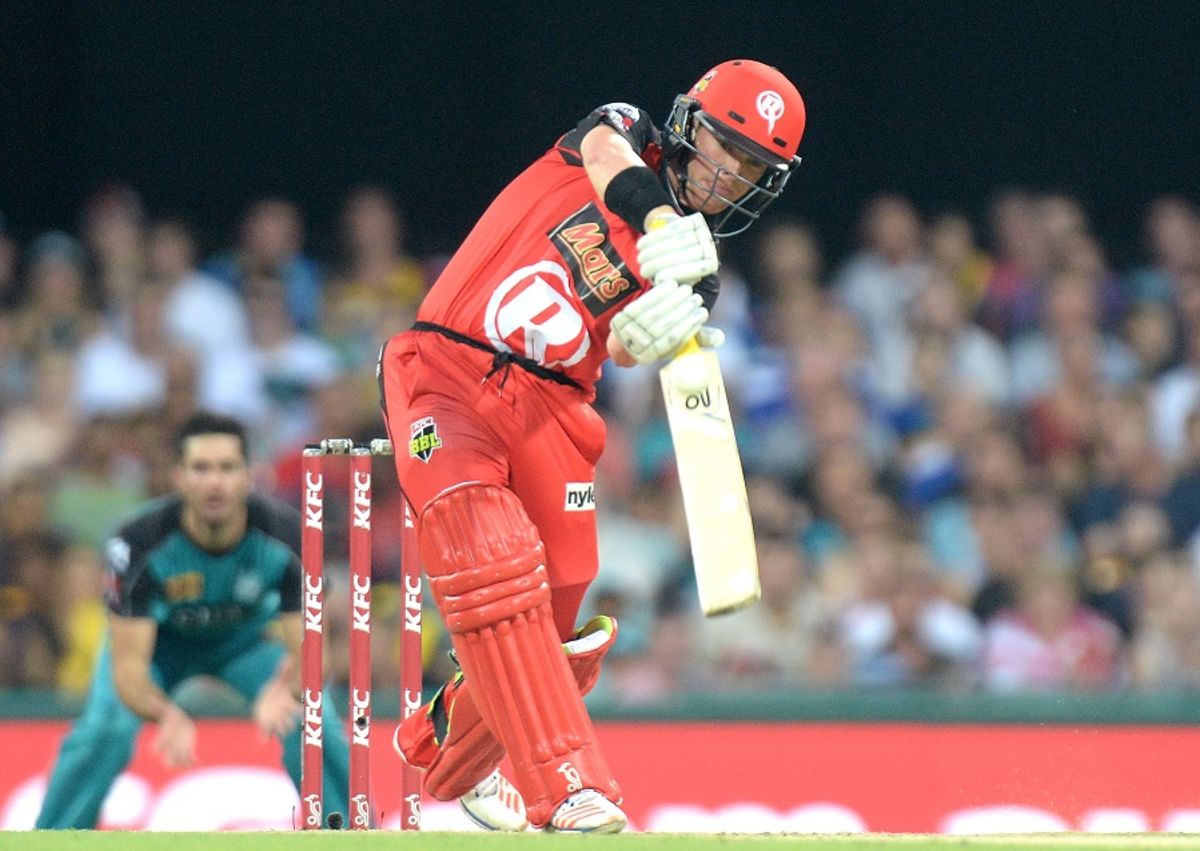 Marcus Harris lofts one down the ground | ESPNcricinfo.com