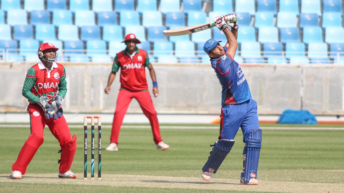 Asghar Stanikzai heaves Khawar Ali for six | ESPNcricinfo.com