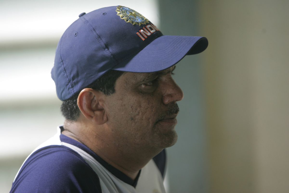 Surendra Bhave looks on | ESPNcricinfo.com