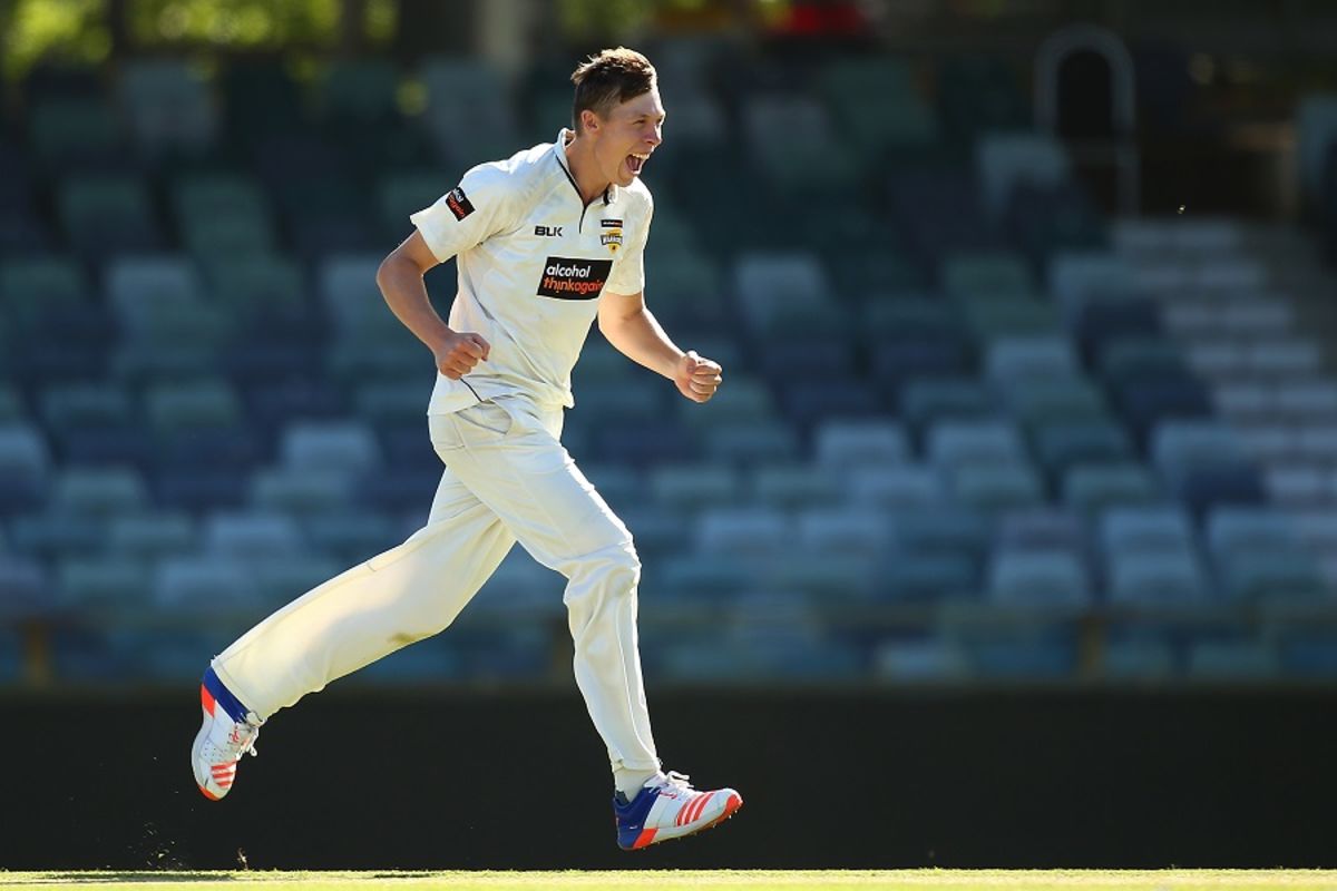 Simon Mackin celebrates a wicket | ESPNcricinfo.com