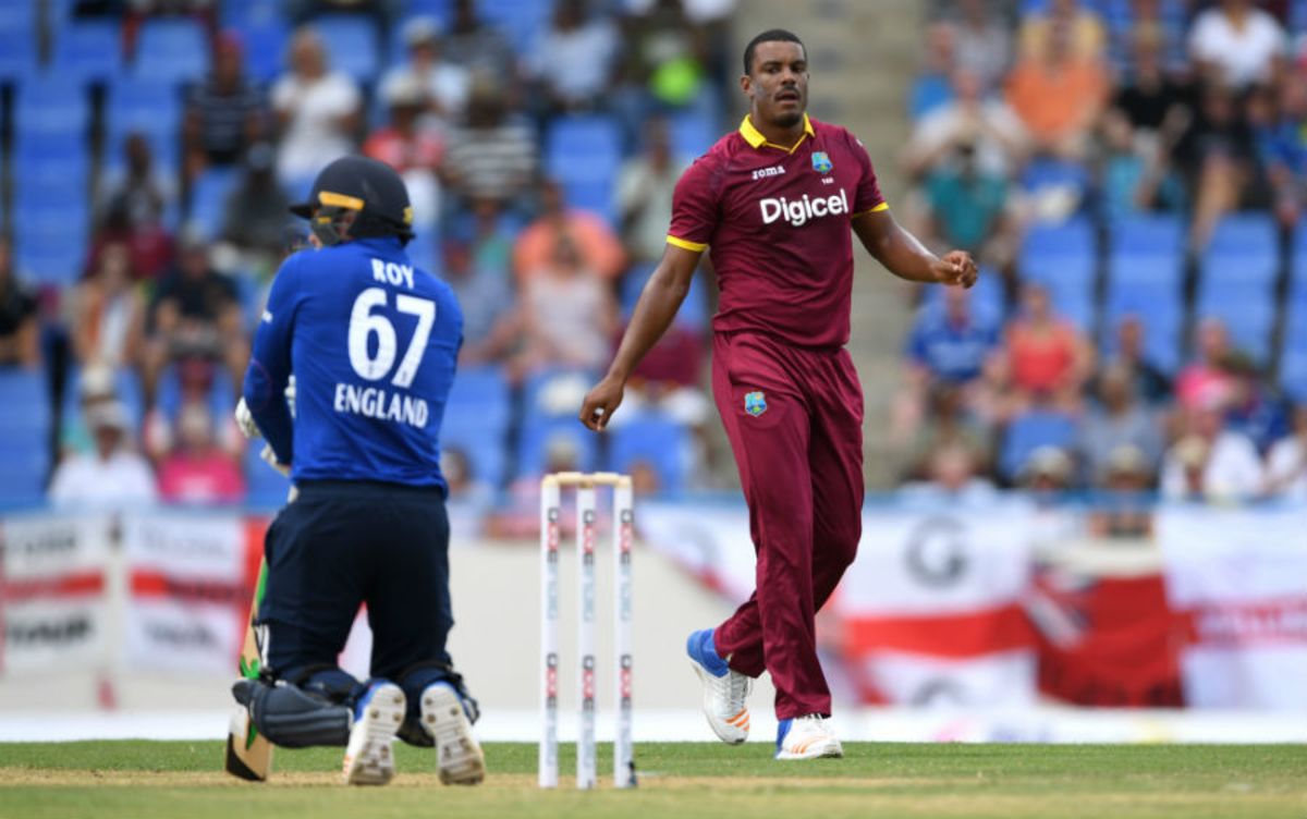 Jason Roy fell lbw to Shannon Gabriel for 13 | ESPNcricinfo.com
