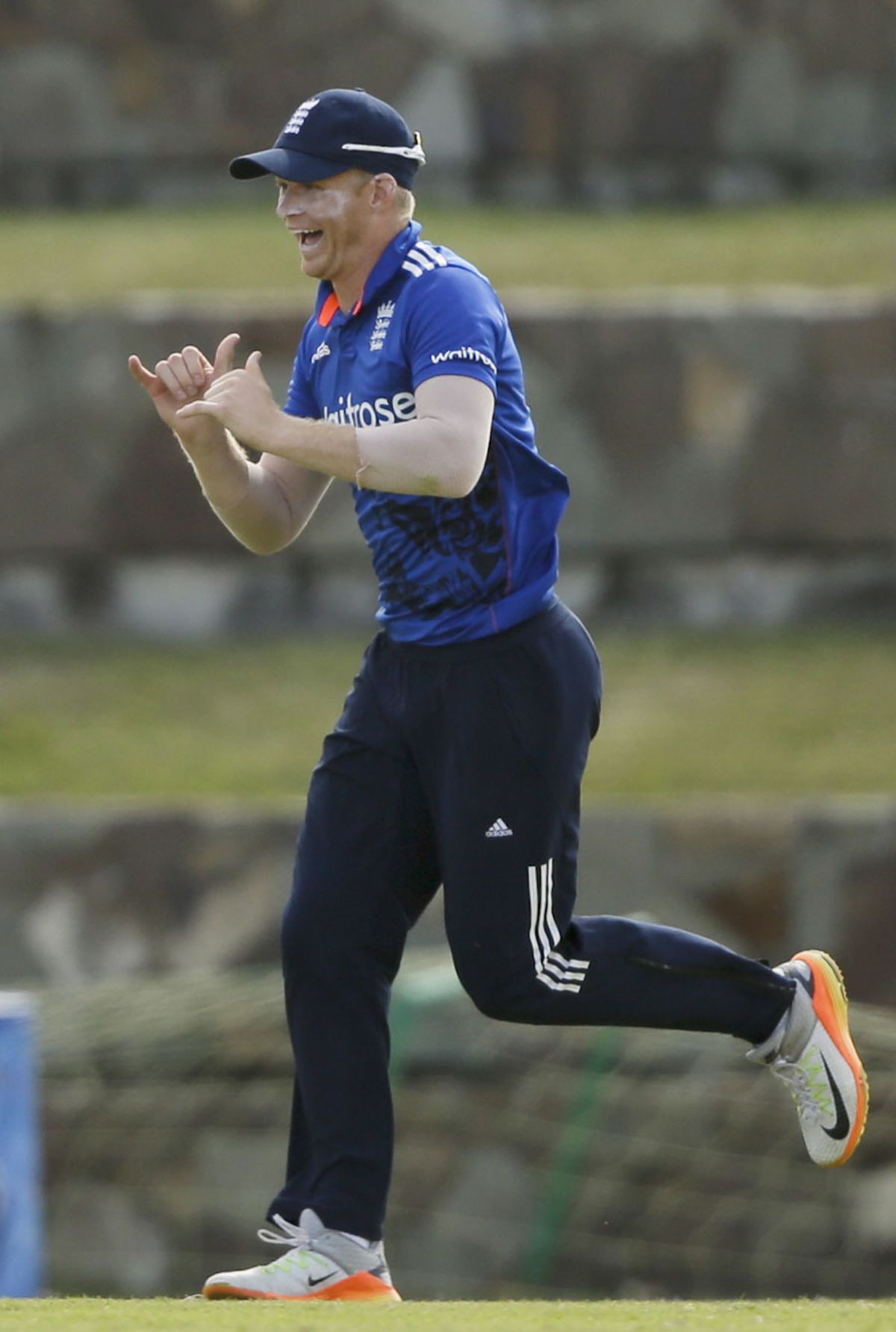 Sam Billings celebrates a catch to dismiss Evin Lewis | ESPNcricinfo.com