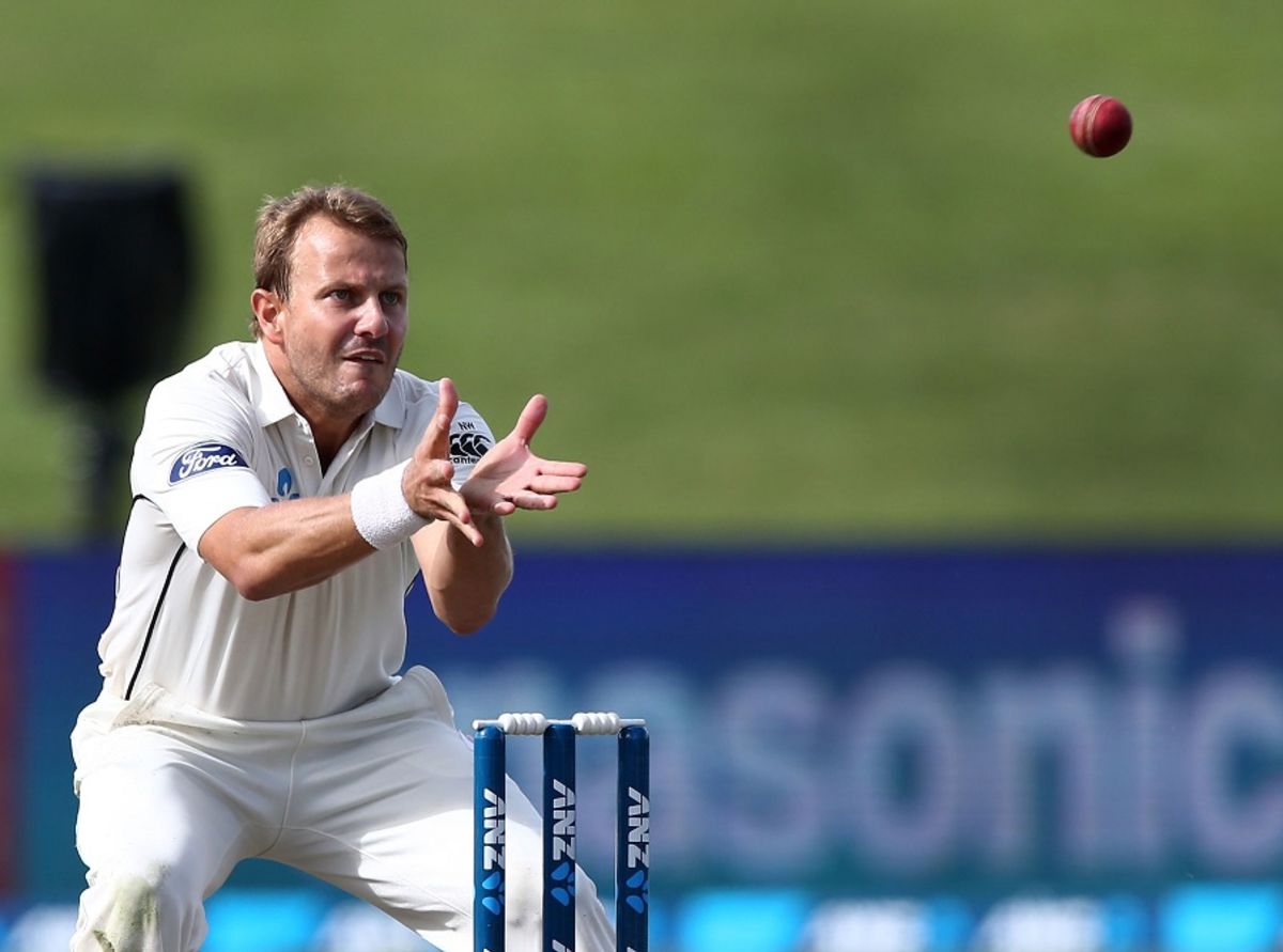 Tom Latham pads one away | ESPNcricinfo.com