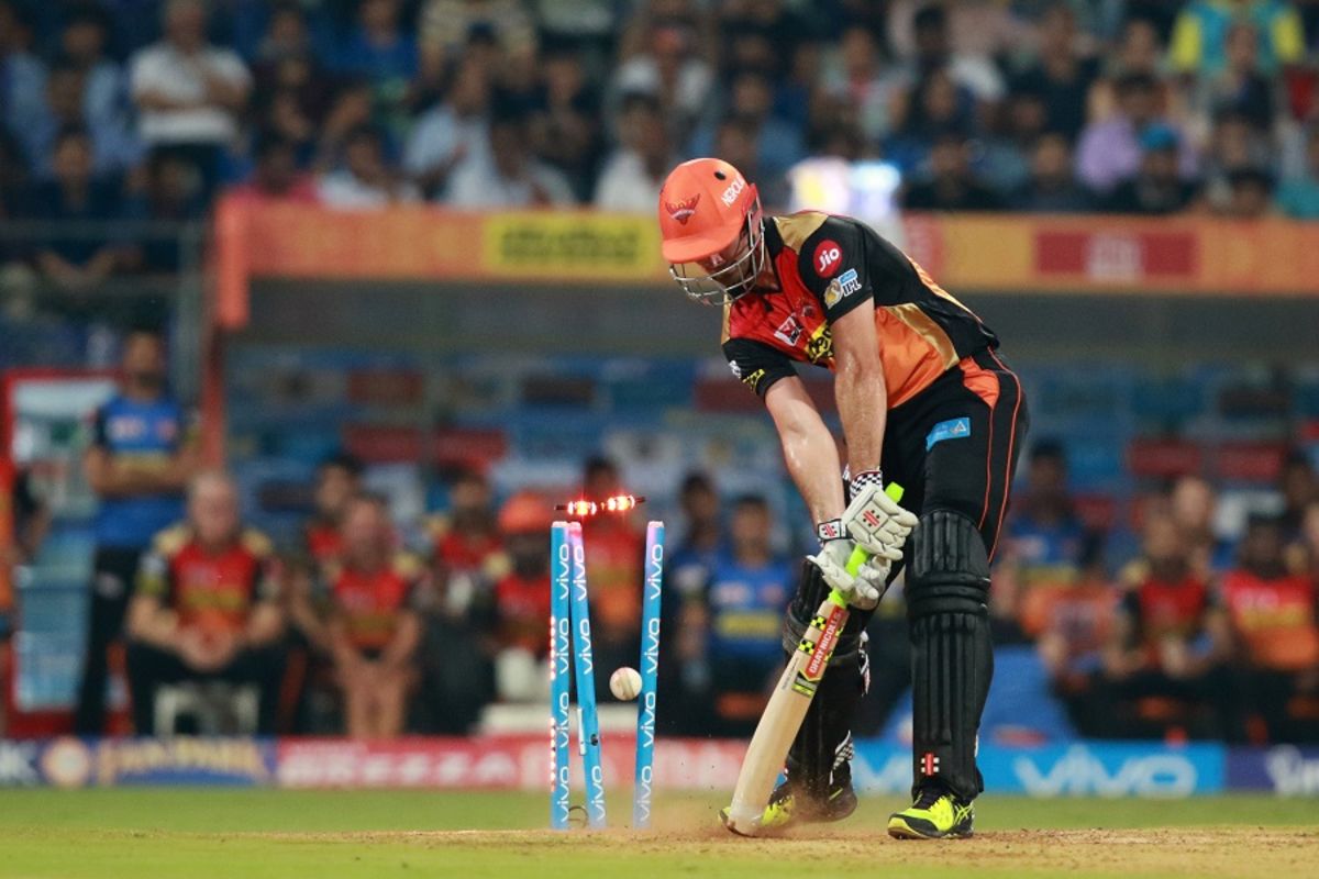 Ben Cutting was bowled by a yorker from Jasprit Bumrah | ESPNcricinfo.com