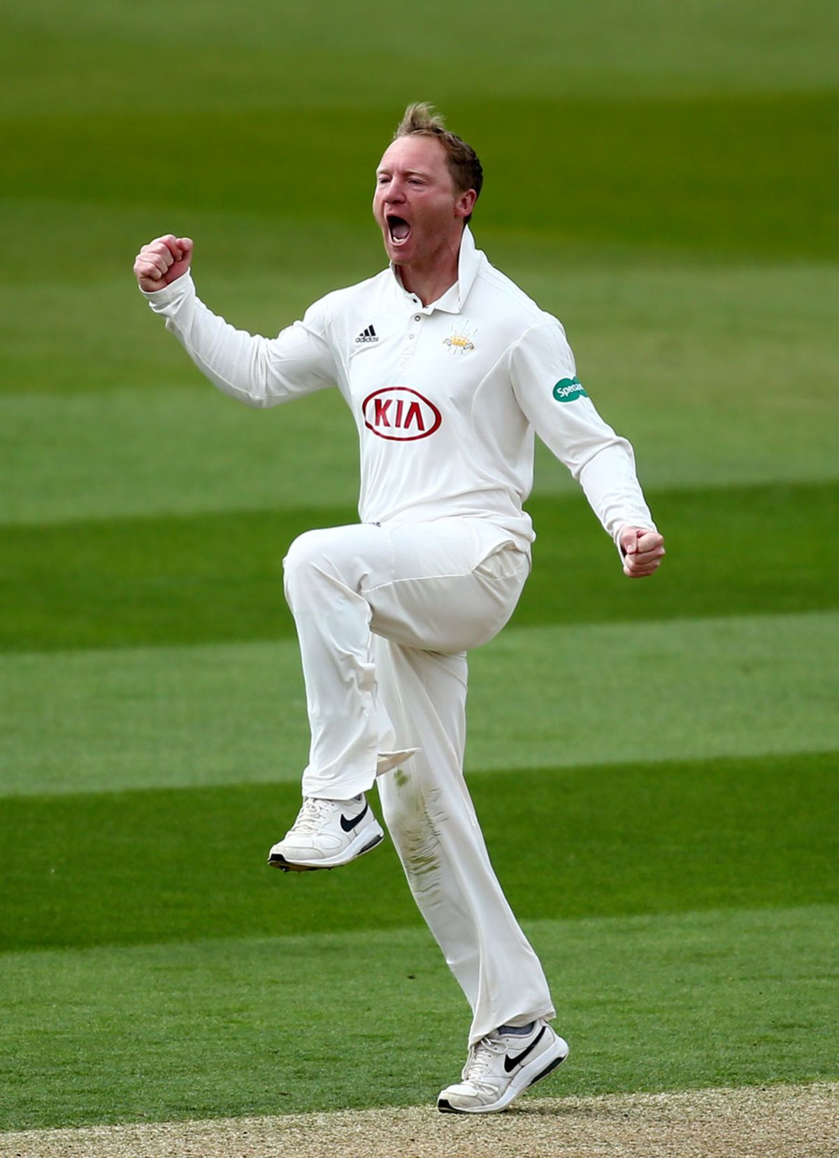 Gareth Batty had Ryan McLaren lbw | ESPNcricinfo.com