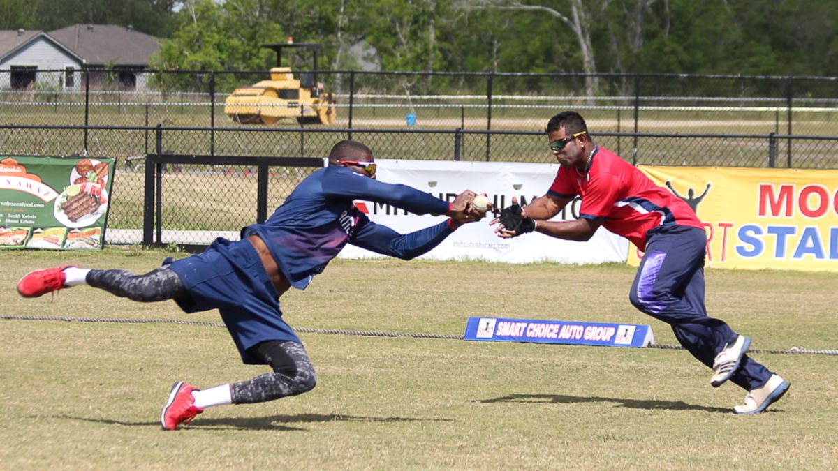 Timroy Allen gets in position to take a catch during training ...