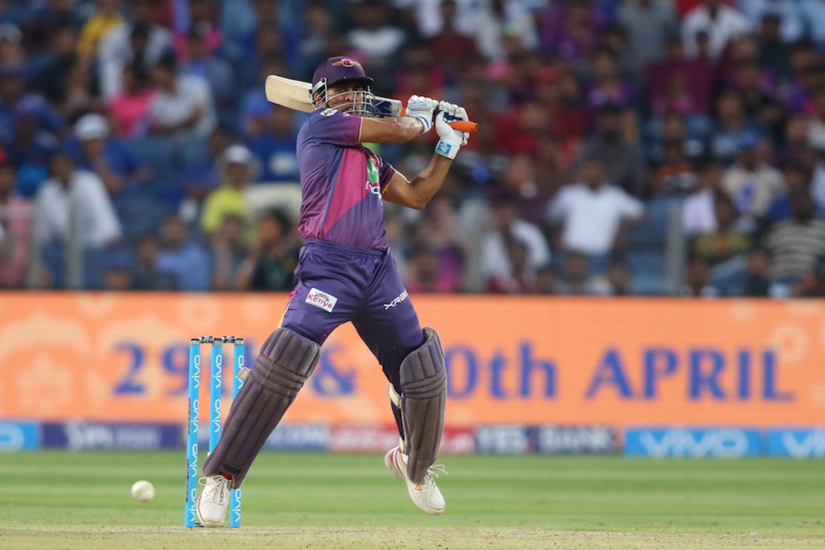 MS Dhoni slashes through the off side | ESPNcricinfo.com