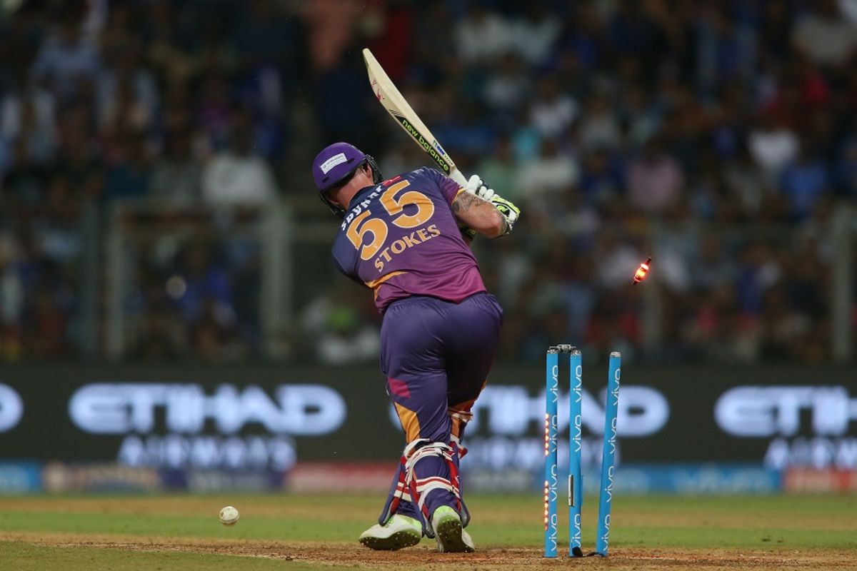 Ben Stokes was bowled for 17 | ESPNcricinfo.com