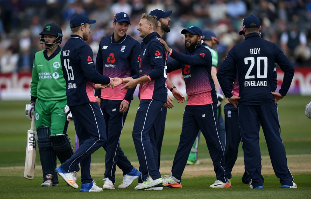 Joe Root claimed the scalp of Ireland's captain, Will Porterfield ...
