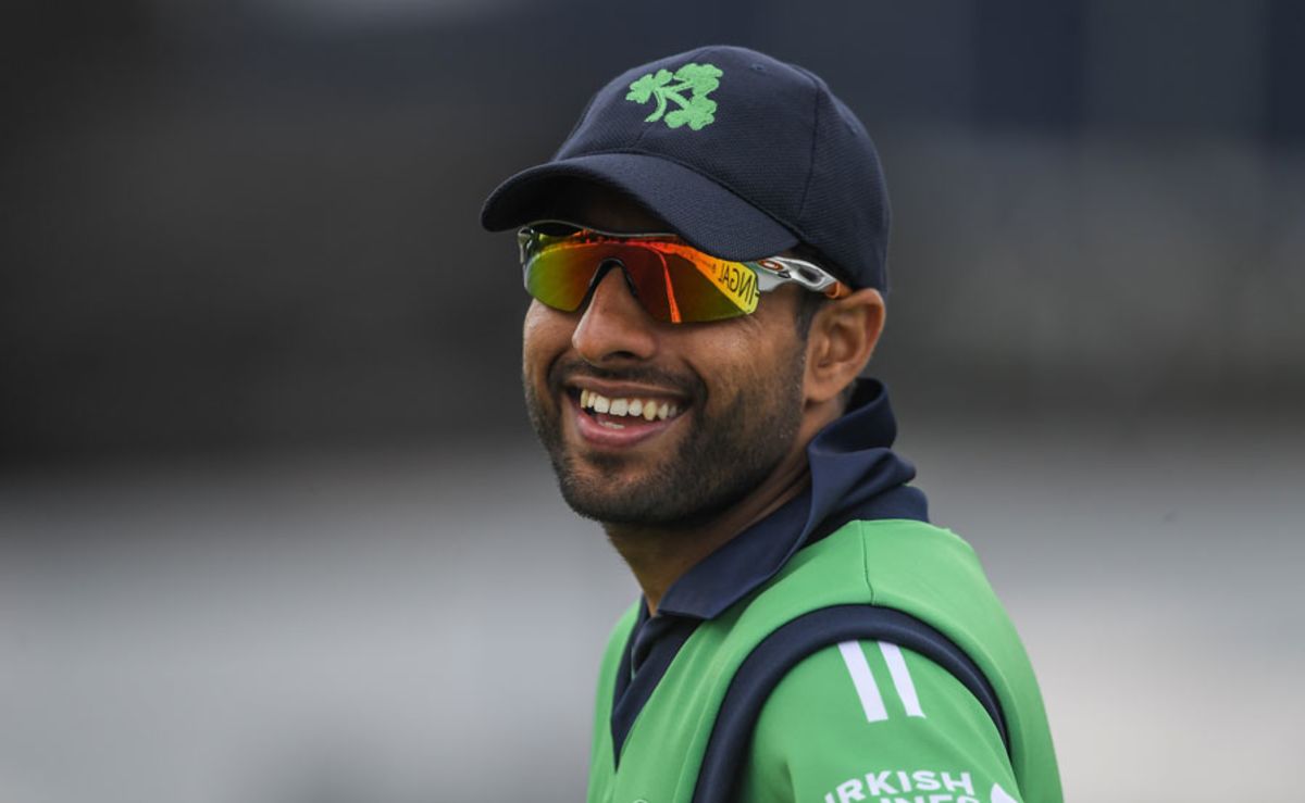 Simi Singh in the field on his international debut | ESPNcricinfo.com