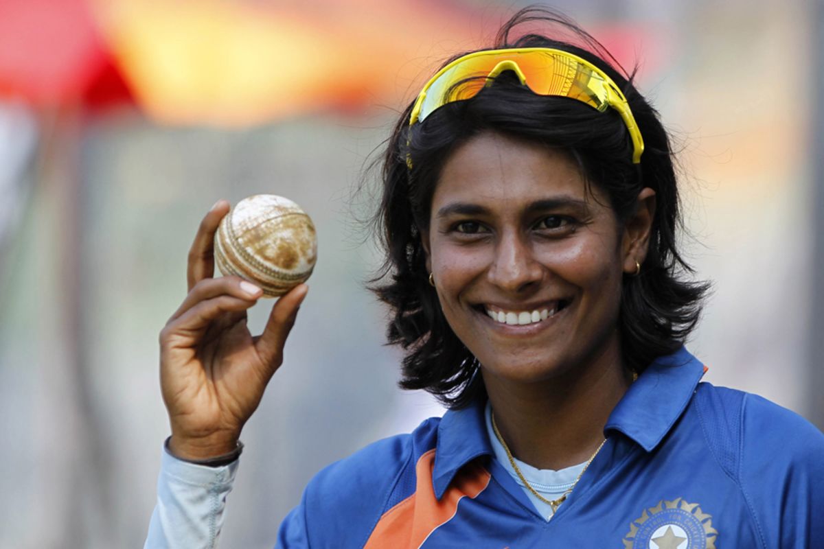 Nooshin Al Khadeer walks out to a guard of honour in her farewell match ...