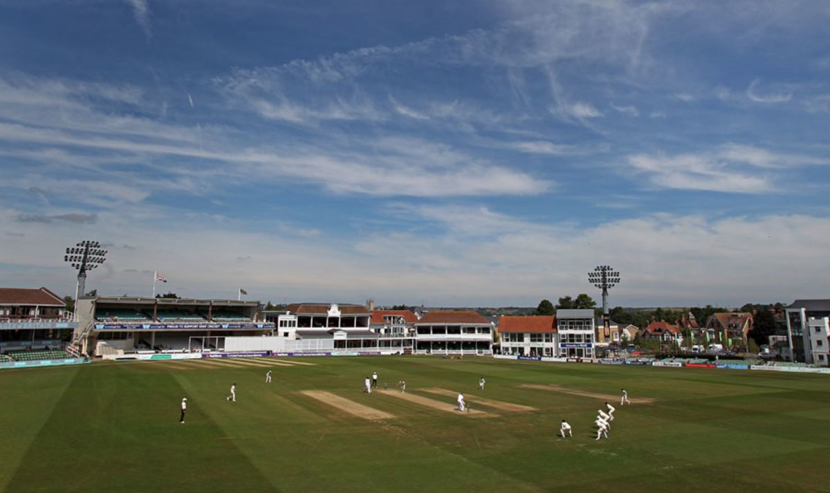 General view of the action at the St Lawrence Ground | ESPNcricinfo.com