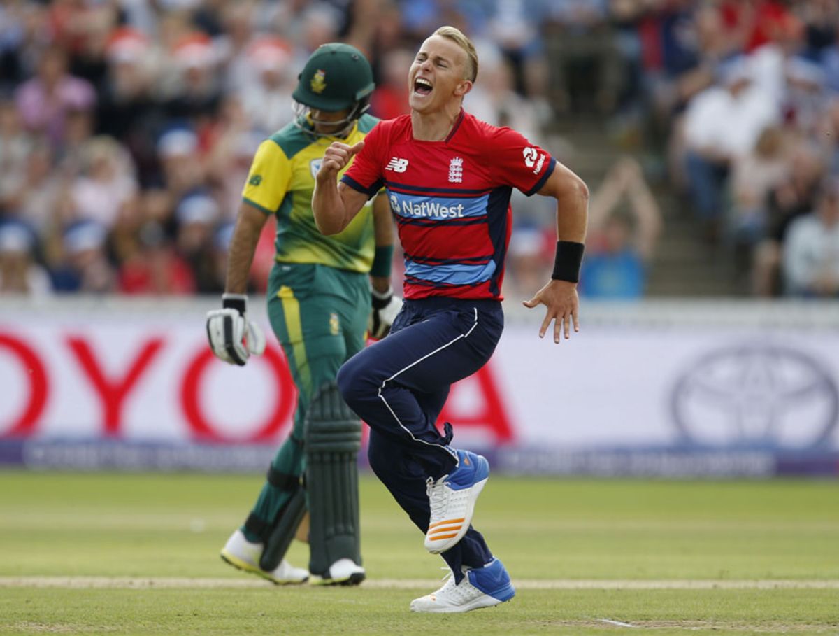 Tom Curran claimed a wicket with his second ball | ESPNcricinfo.com