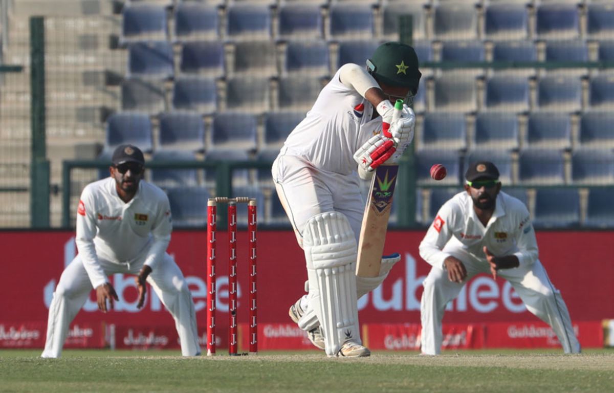 Sami Aslam gets behind the line | ESPNcricinfo.com