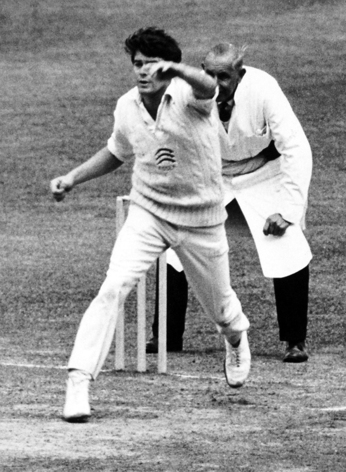 Charlie Griffith bowls | ESPNcricinfo.com