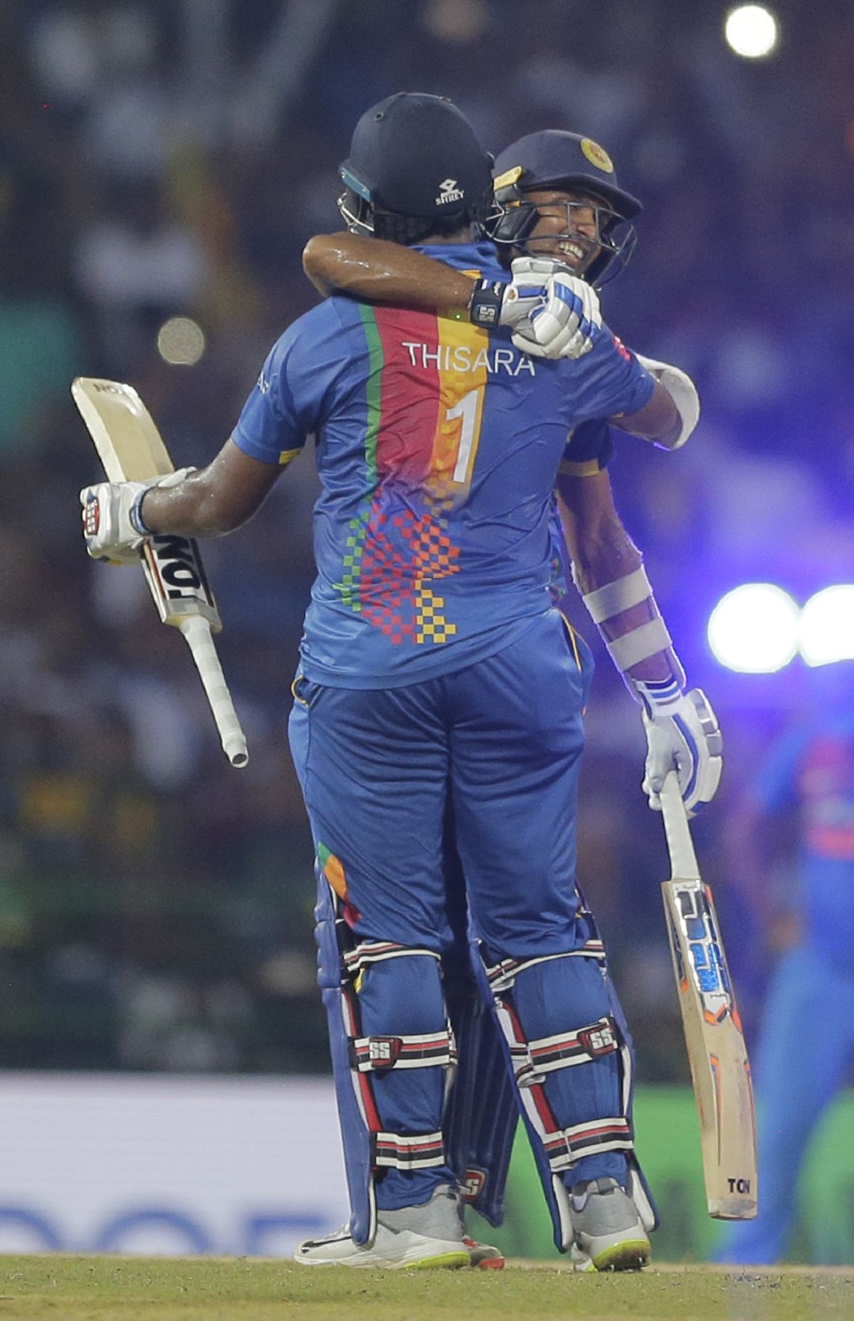 Thisara Perera celebrates the wicket of Tamim Iqbal | ESPNcricinfo.com