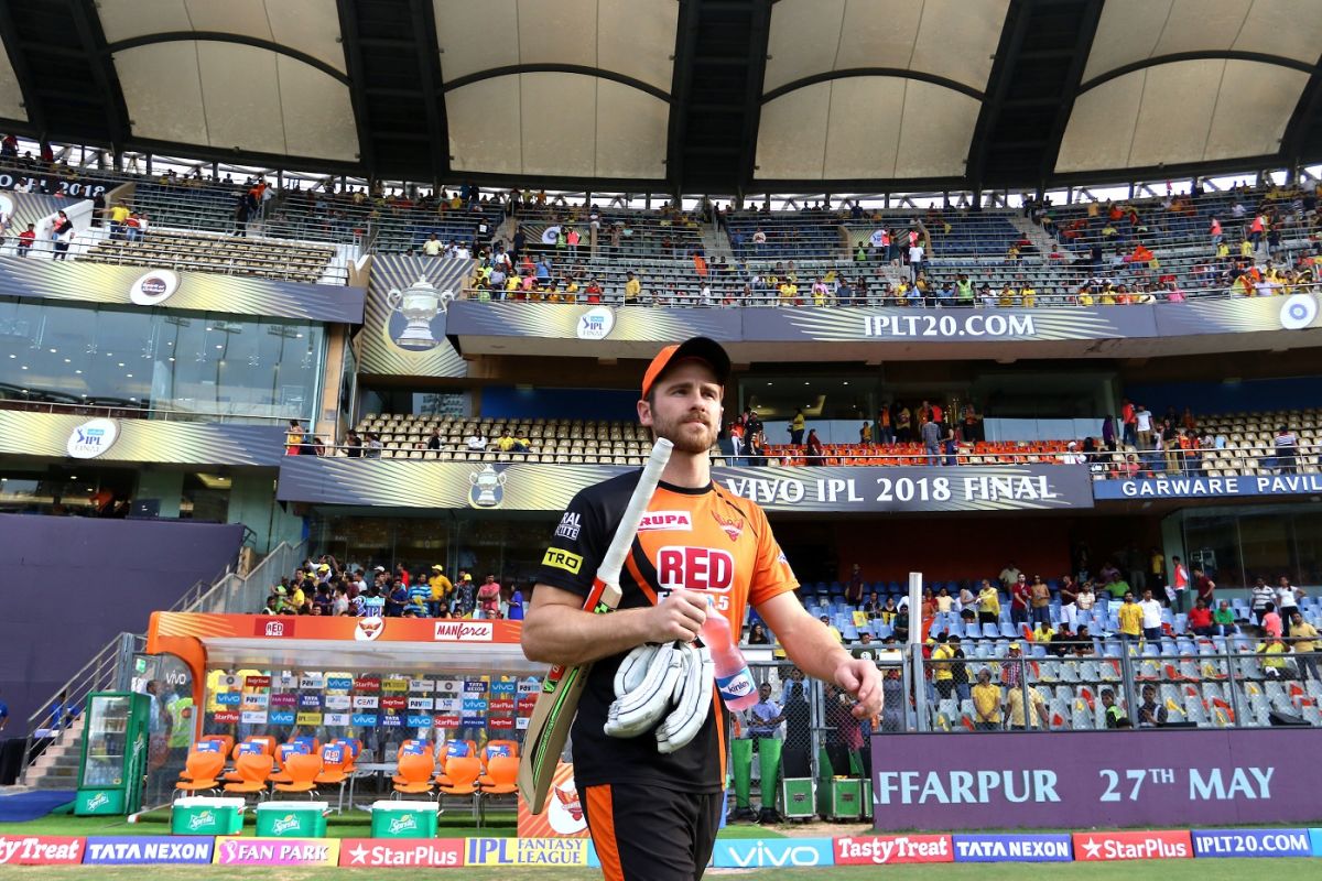 Kane Williamson cut a meditative figure with the IPL trophy in the ...