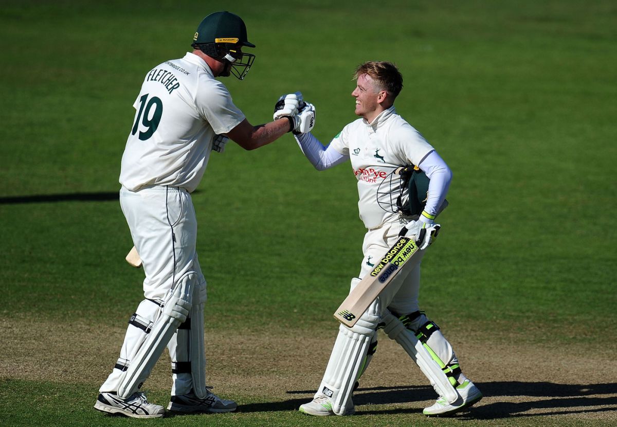 Tom Moores made his maiden first-class hundred | ESPNcricinfo.com