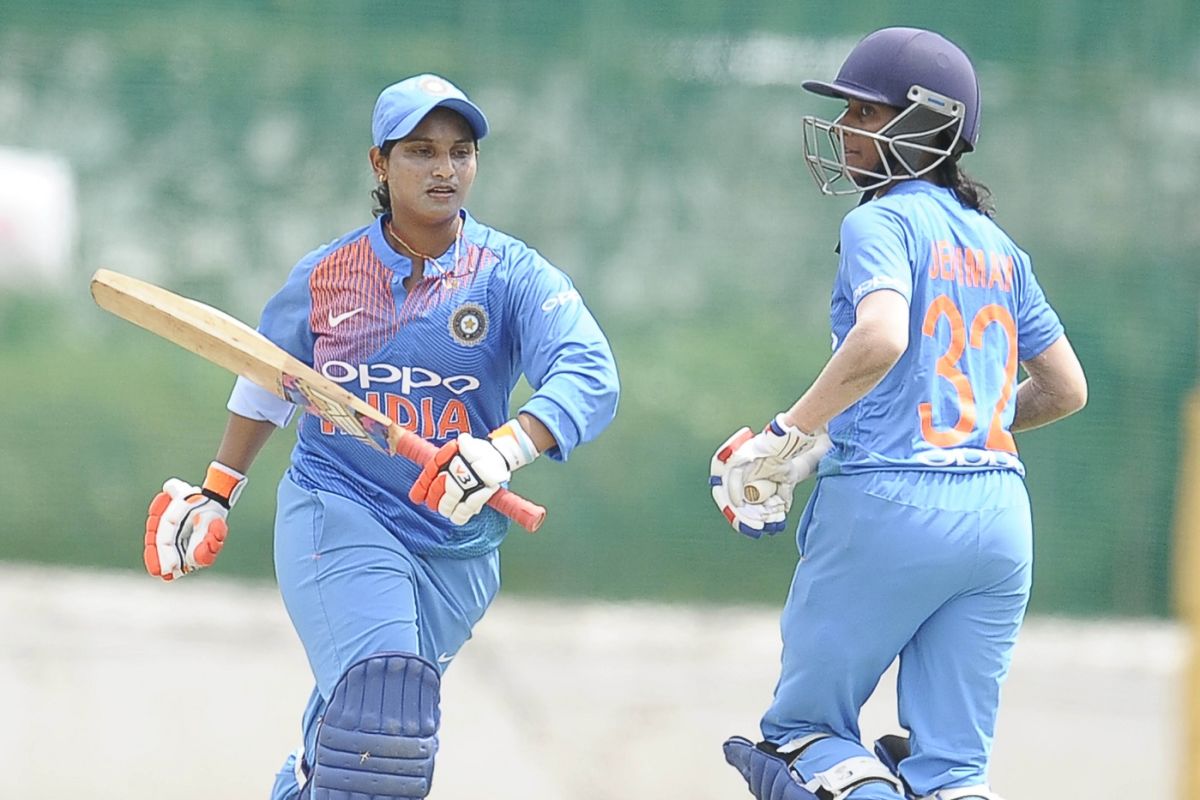 Anuja Patil, Dayalan Hemalatha, Ekta Bisht and Mansi Joshi stand for ...
