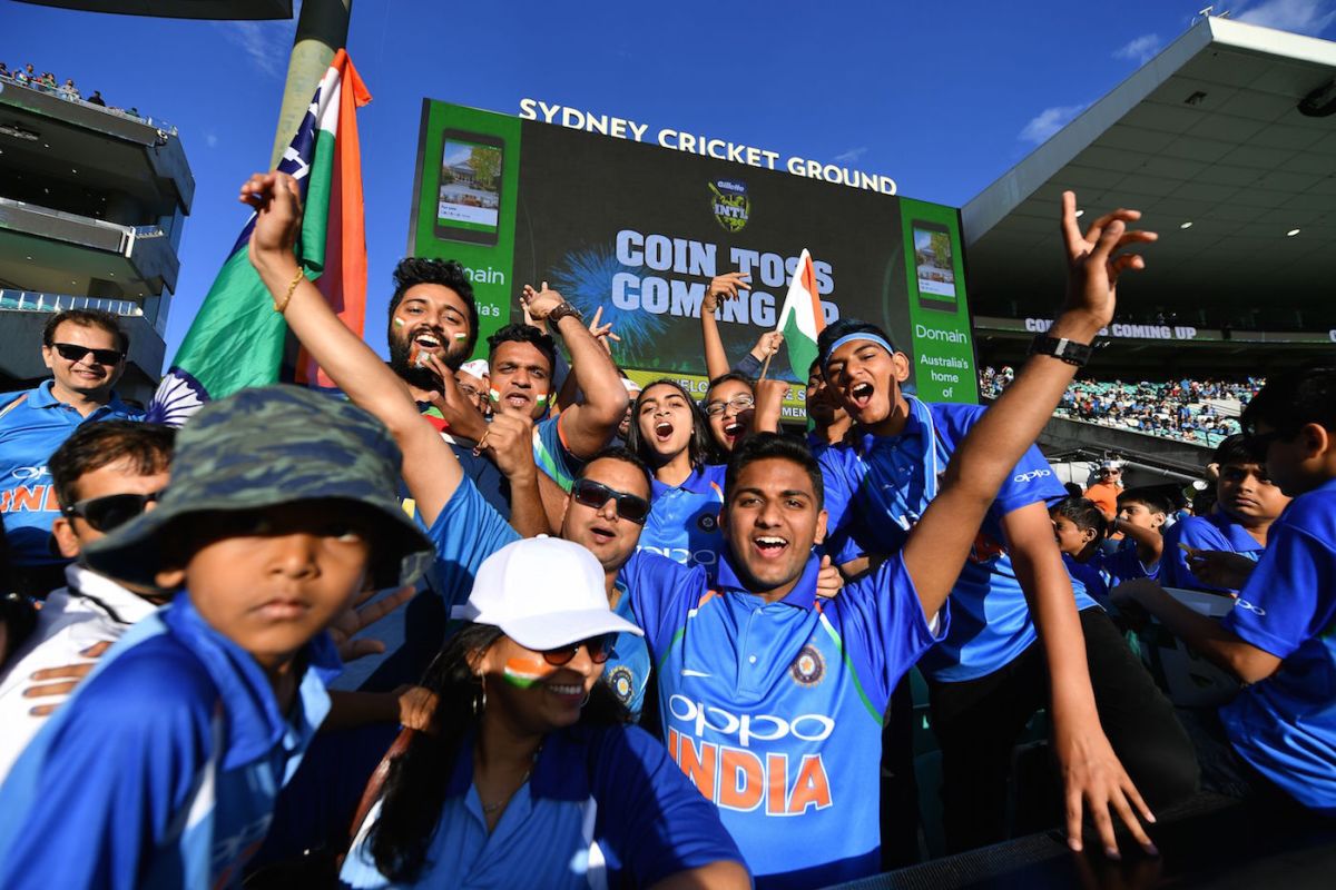 Indian fans out in force at the SCG | ESPNcricinfo.com