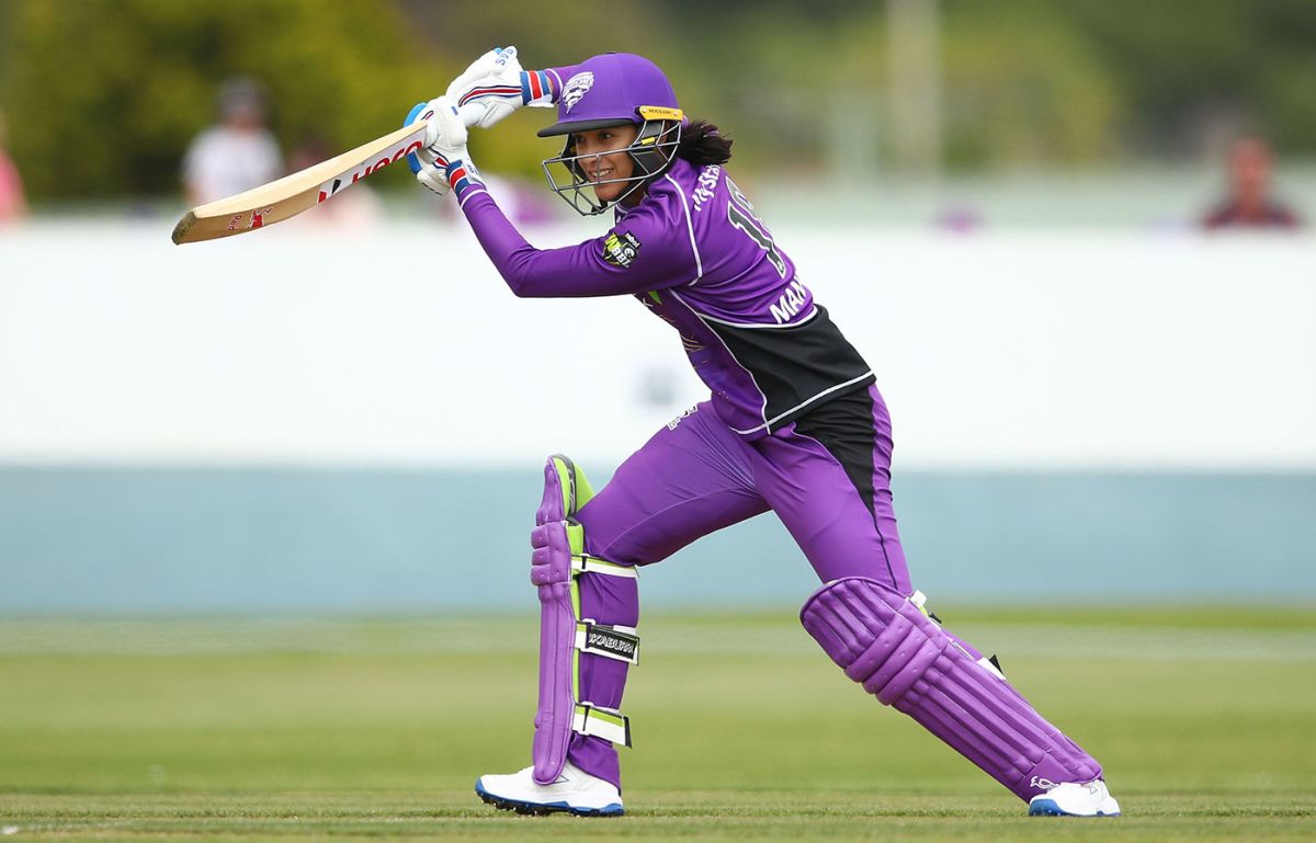Smriti Mandhana crunches a pull to the boundary | ESPNcricinfo.com