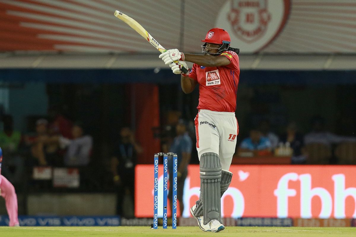 Chris Gayle scored the bulk of his runs off Mohammed Siraj and Umesh ...