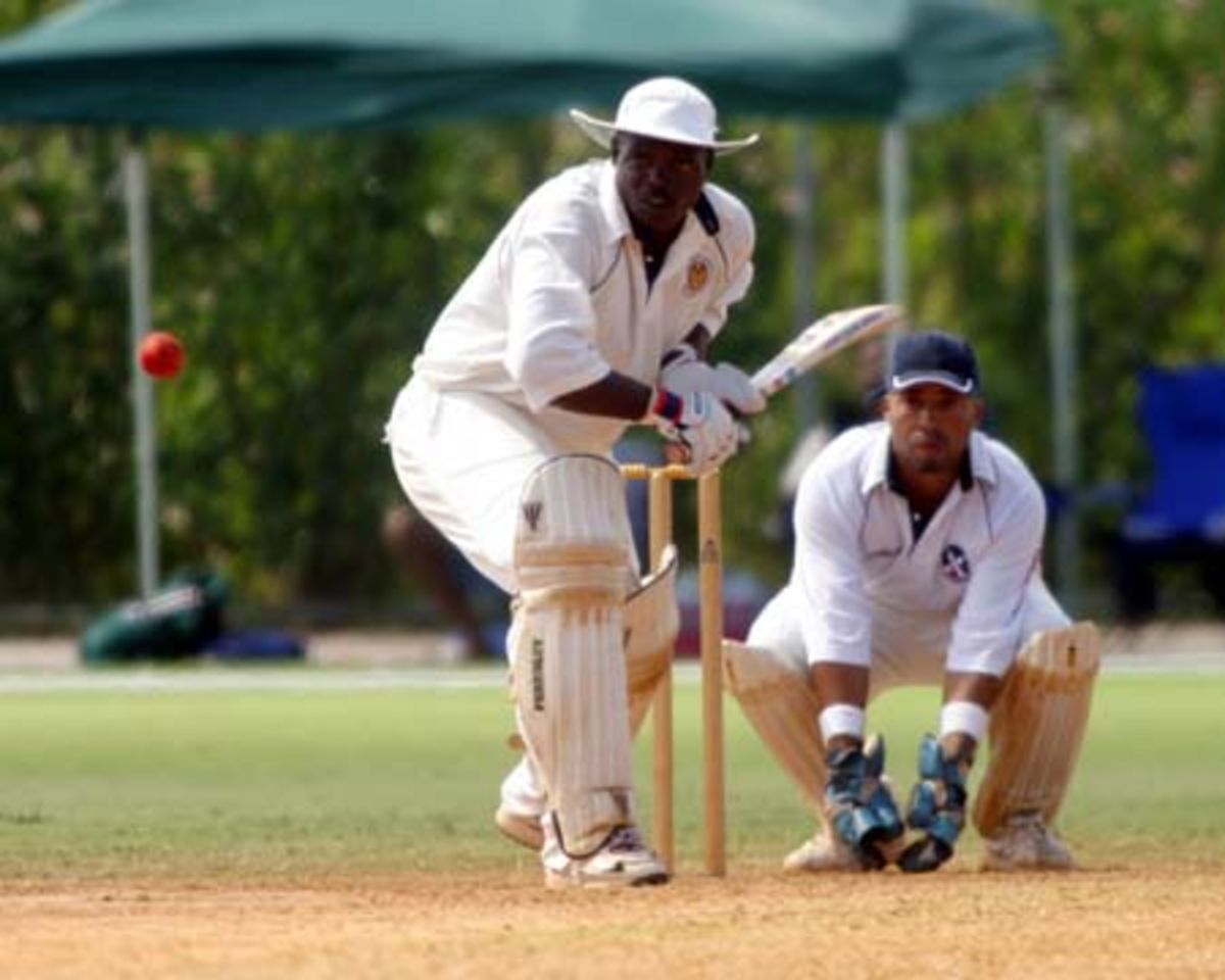Clayton Lambert (USA) batting against Bermuda | ESPNcricinfo.com