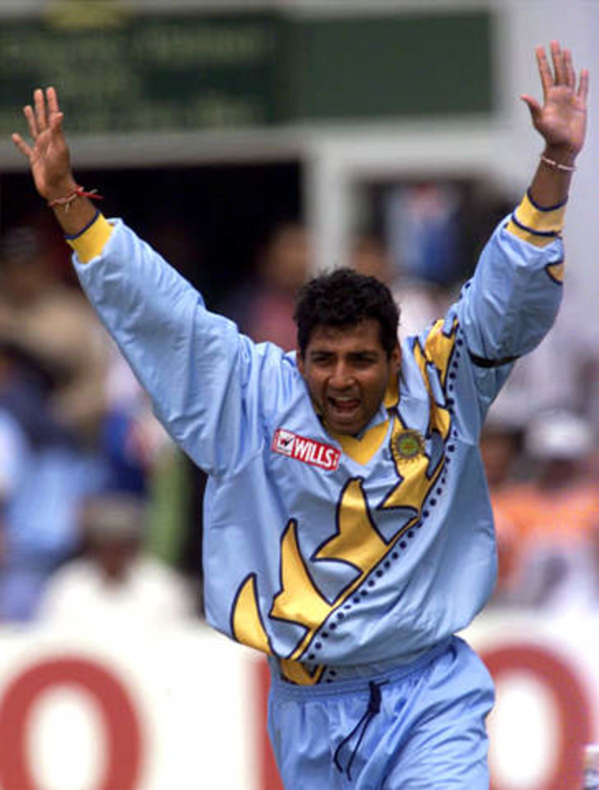 Ajay Jadeja poses during the launch of his new film in Bombay ...