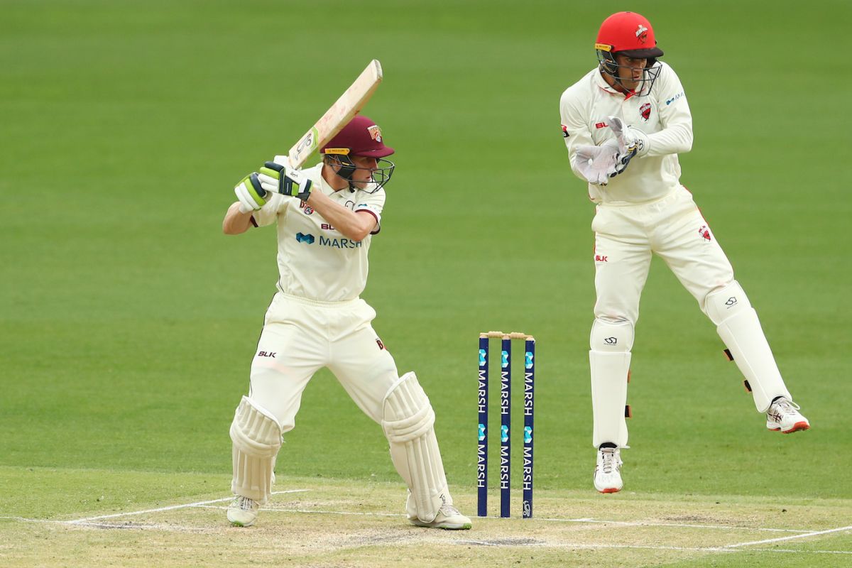 Bryce Street cuts during his debut half-century | ESPNcricinfo.com