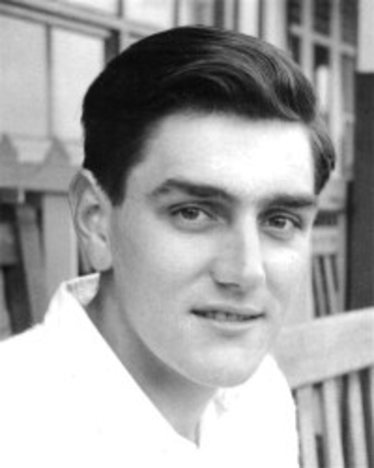 Peter May and Colin Cowdrey return to the pavilion during their stand ...