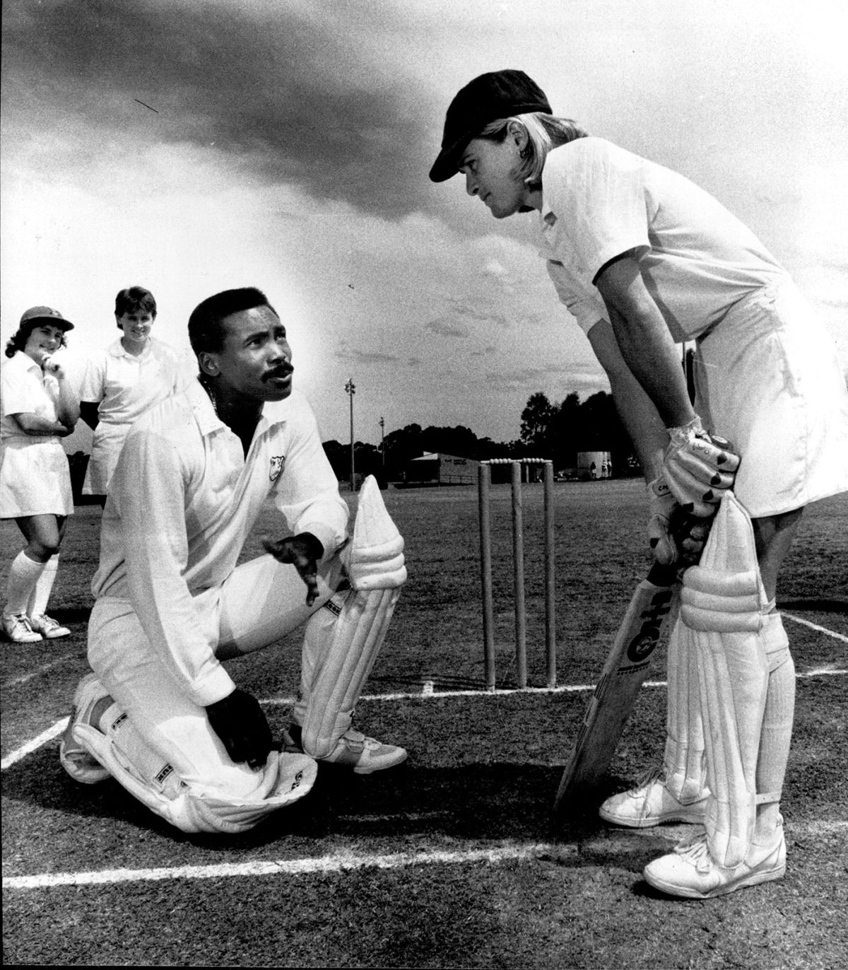 Gordon Greenidge guides one through point | ESPNcricinfo.com