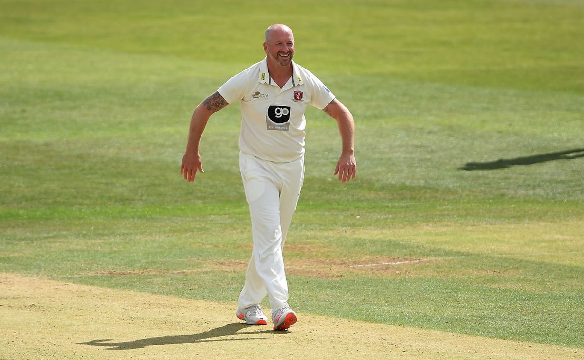 Darren Stevens celebrates yet another scalp | ESPNcricinfo.com